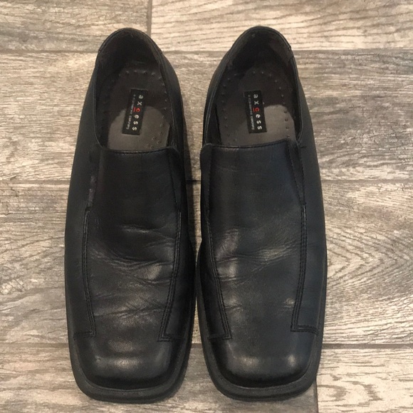 Axcess | Shoes | Mens Leather Dress Shoes Size 1 | Poshmark